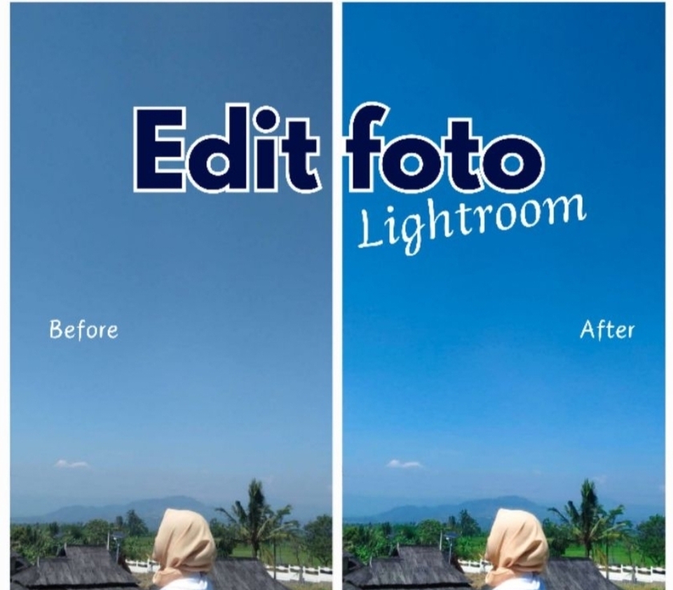 JASA EDIT POTO DI LIGHTROOM TERMURAH