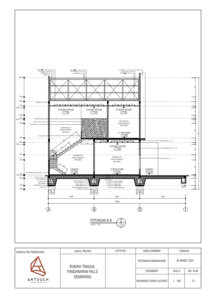 Produksi Kilat Gambar Kerja DED (Detail Engineering Design) Konstruksi