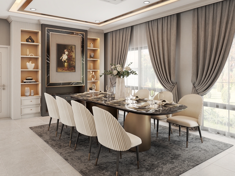 รับออกแบบตกแต่งภายใน รับทำภาพ 3D Perspective Interior Design