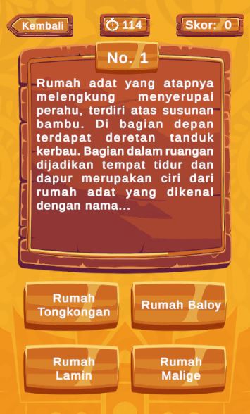 Game Kuis Sederhana untuk Media Pembelajaran (Android)
