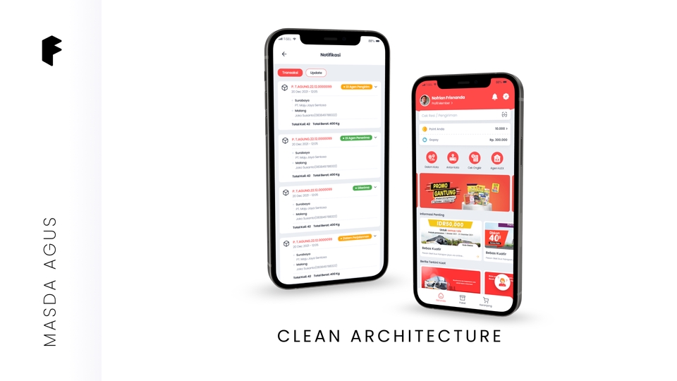 Profesional Mobile Apps untuk Android & IOS (Flutter, Kotlin, Swift)