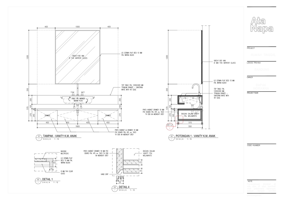 DRAFTER ARSITEKTUR & INTERIOR