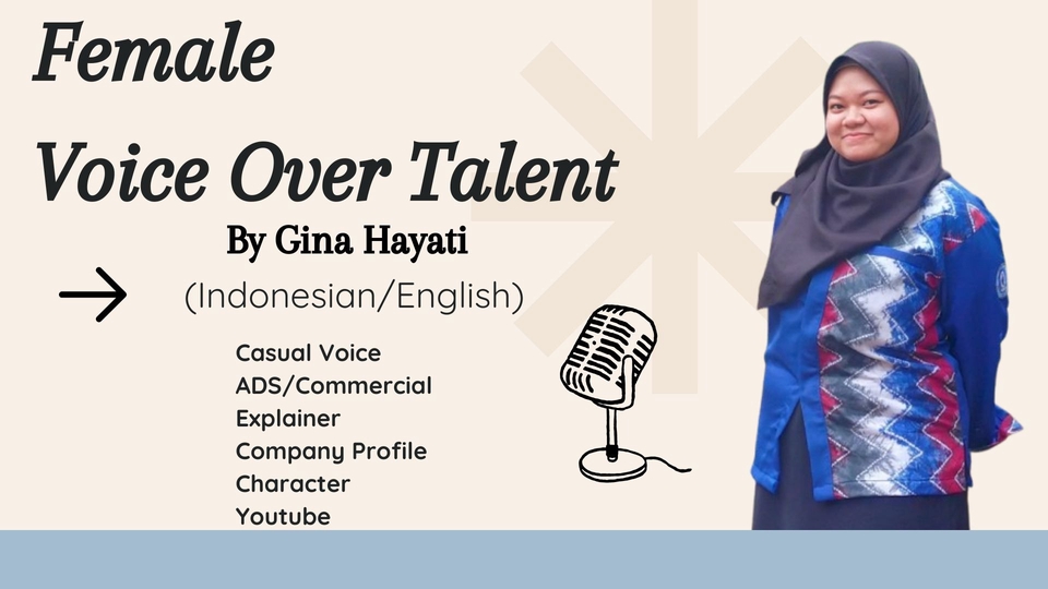 Voice Over Female Casual