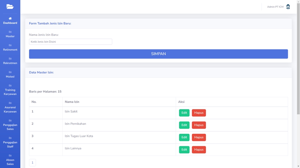 Pembuatan Website CRUD Dengan PHP, HTML, CSS untuk Tugas Kuliah / Bahasa Pemrograman