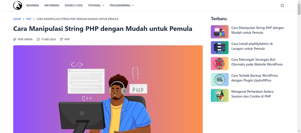 Jasa Pembuatan Blog WordPress Murah Terpercaya