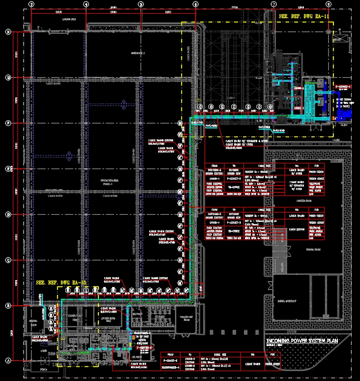 CAD DRAWING MEP 2D