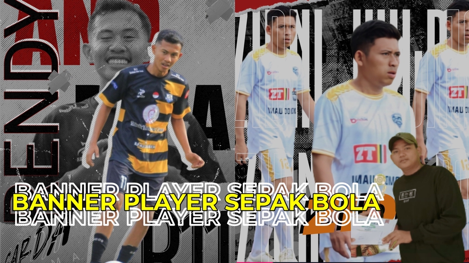 BANNER PLAYER SEPAK BOLA DAN LAINNYA