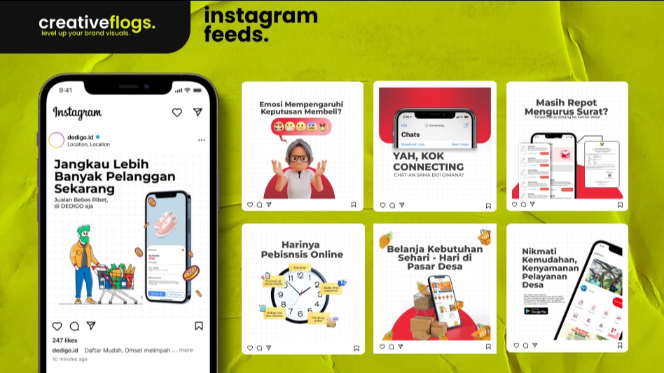 HARGA PROMO !! DESAIN KONTEN INSTAGRAM