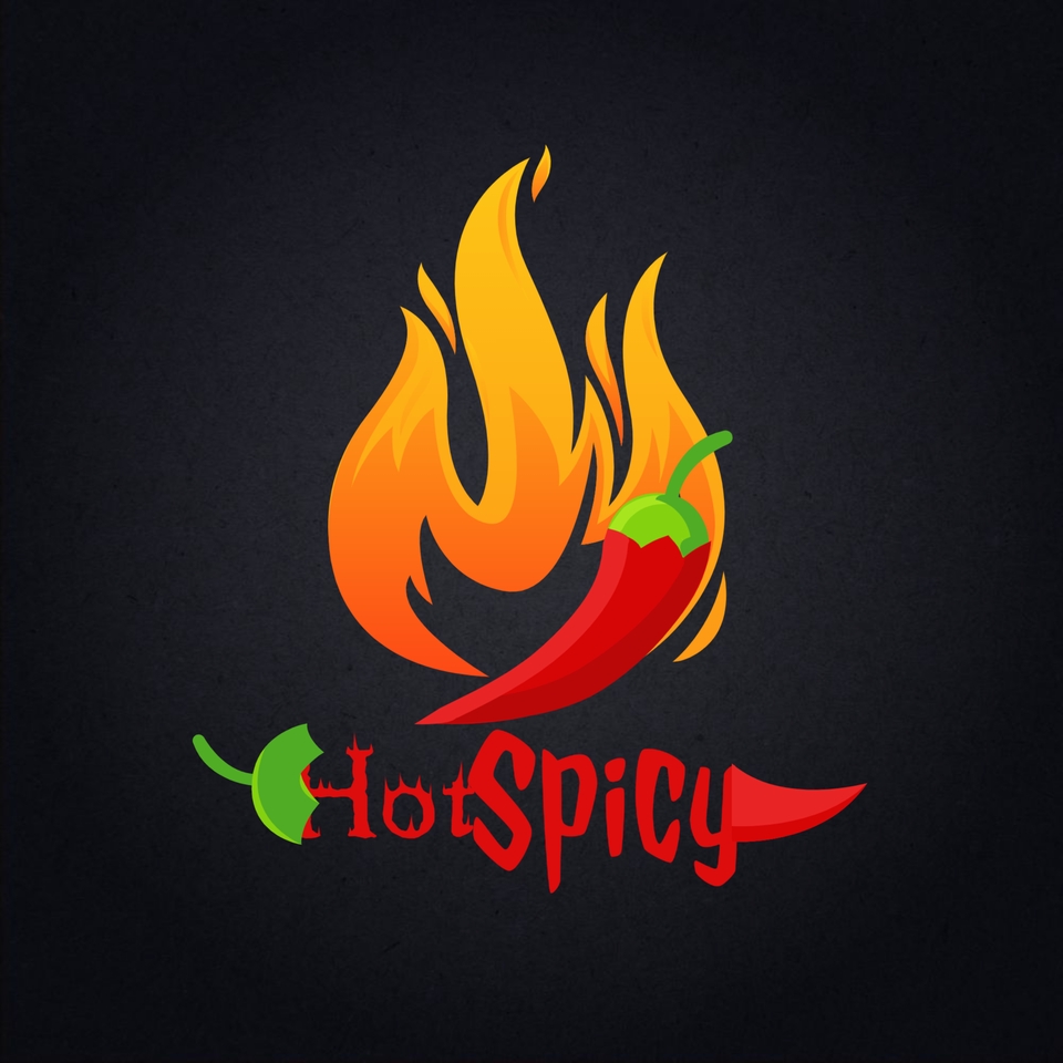 Desain logo maskot untuk makanan dan minuman, dan logo e-sport