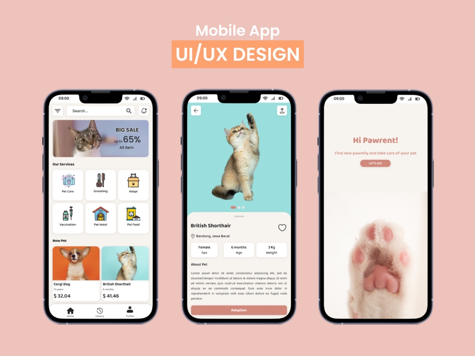 Desain UI/UX Profesional untuk Website, Aplikasi, dan Landing Page