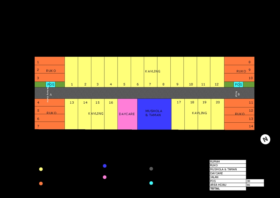 Desain Perumahan, Kos, Kontrakan, Ruko, Kios, dan Layout Kavling ...