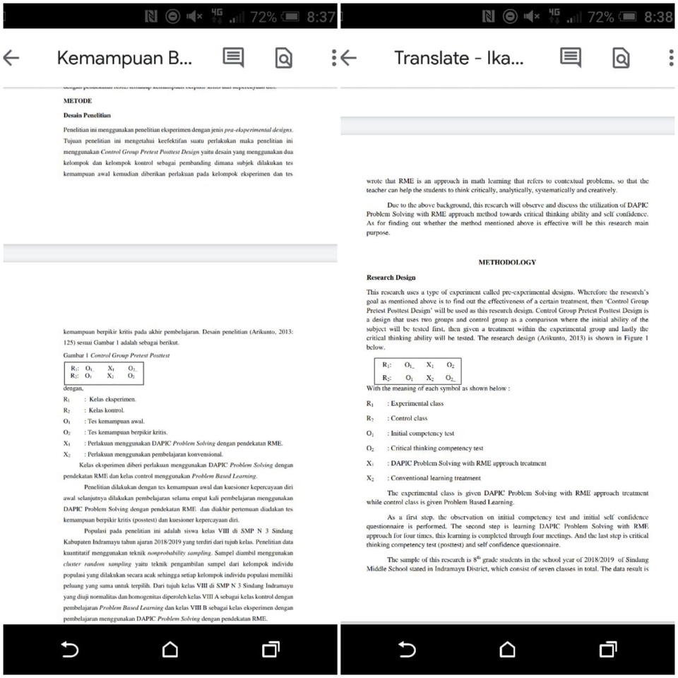 TRANSLATE IND-ENG/ENG-IND, SEMUA JENIS TULISAN.
