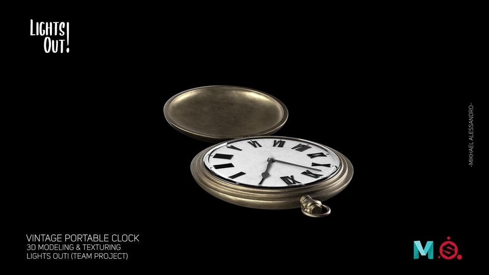 3D Modeling, Texturing, Lighting Rendering, and Simple Animation (Non-Character)