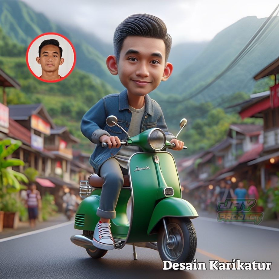 Swap Face Animasi Buat Gambar 3D Pakai Wajah Sendiri 3 Jam Selesai