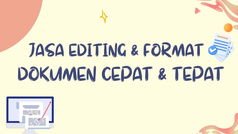 Jasa Editing & Format Dokumen