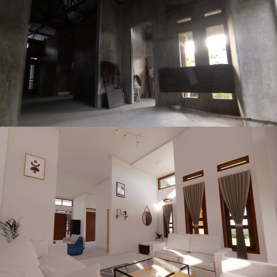 Render Gambar Bangunan