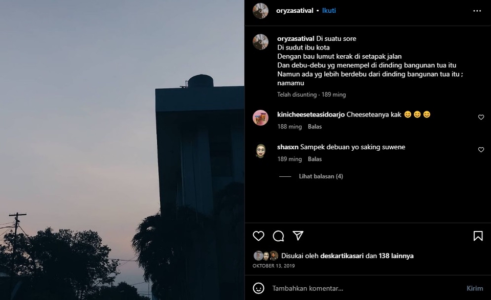 Pembuatan caption di sosial media baik caption utuk foto produk maupun ...