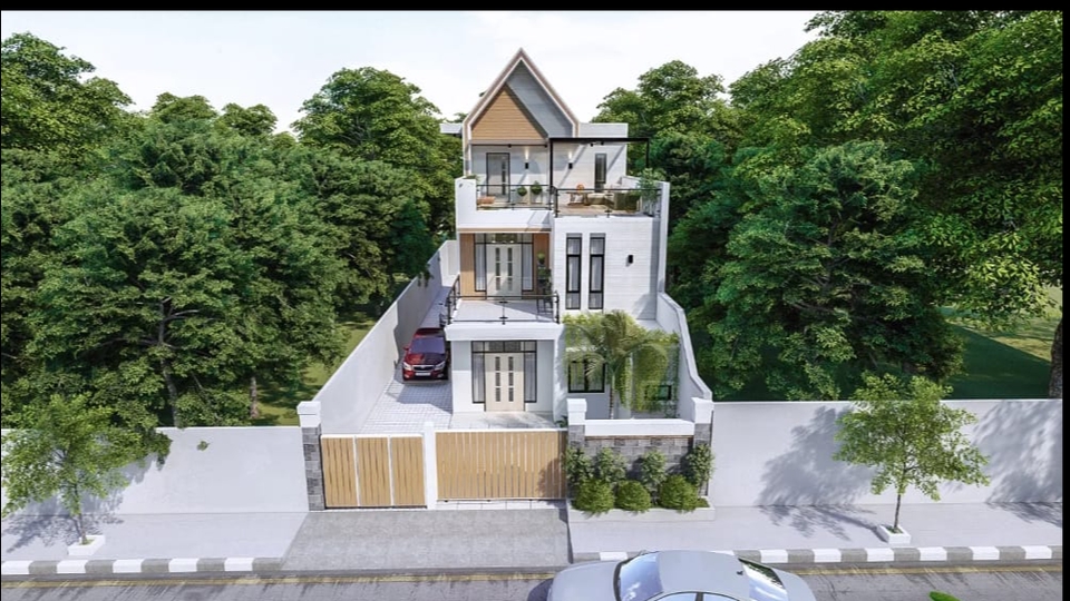 Jasa Gambar Rumah Tinggal, Ruko, Kos-Kosan, Interior