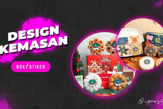 Desain Kemasan Box/Sticker