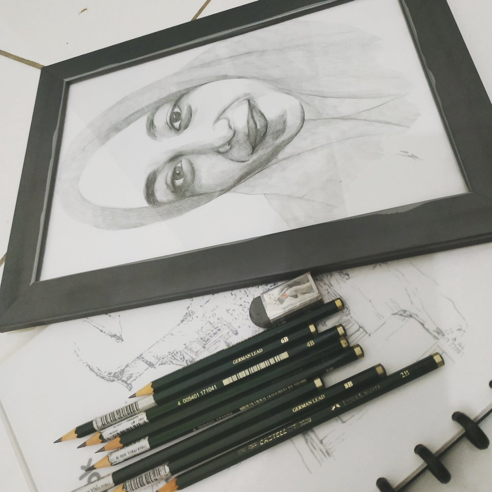 Lukisan Portrait Murah