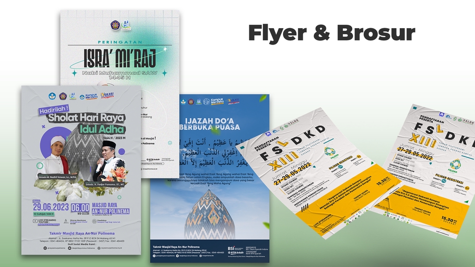 Desain Professional Cepat Sehari Jadi untuk Banner, Flyer, Roll Banner ...