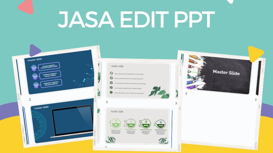 Best Seller Paket Editing Presentation PPT
