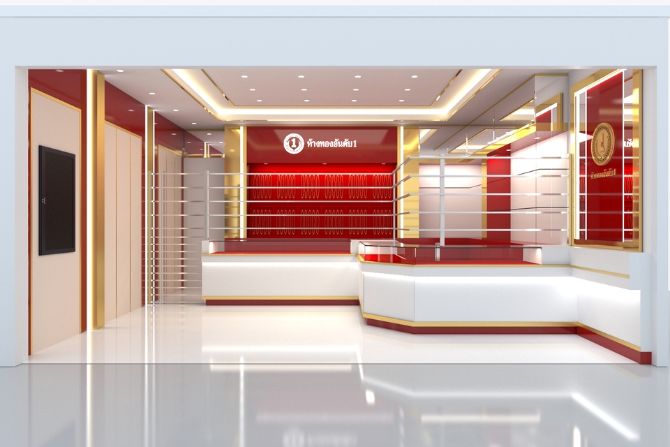 ออกแบบ booth exhibition event booth shop design