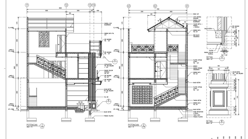 Gambar Kerja ( DED / Detail Engineering Design )