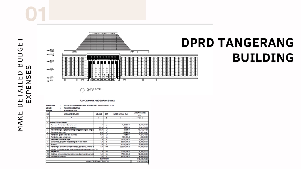 Jasa Hitung Estimasi Biaya RAB / RAP