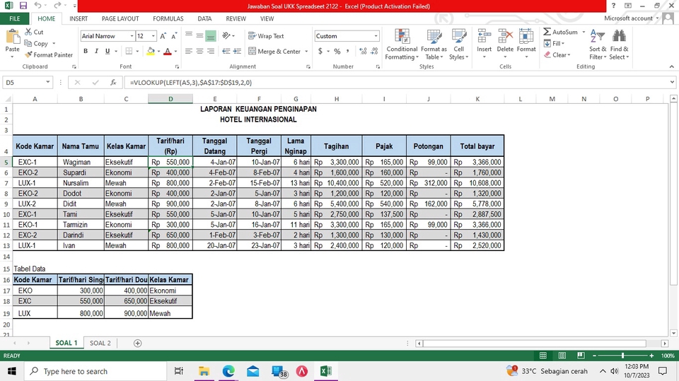 Jasa Pengerjaan Data Entry Spreadsheets dan Excel / Virtual Assistant