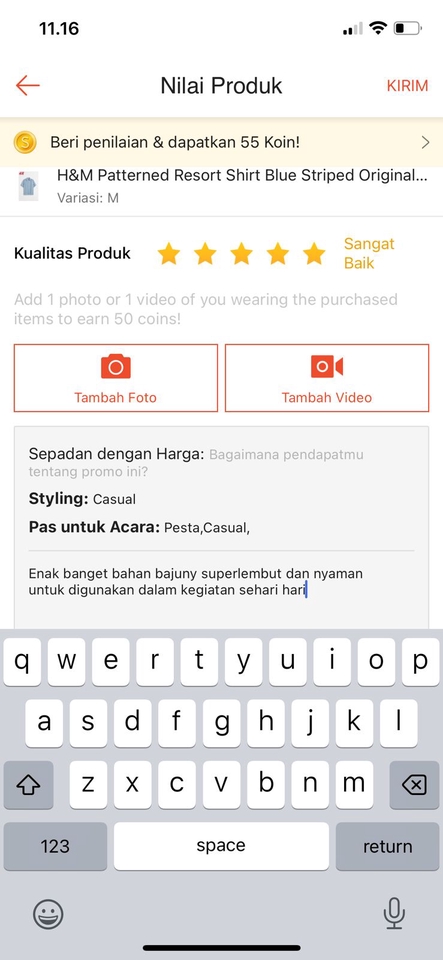 Jasa Review Marketplace (Shopee.Tokopedia & Tiktokshop).