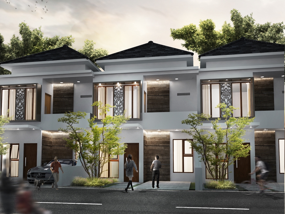 Render 3D Interior dan Exterior