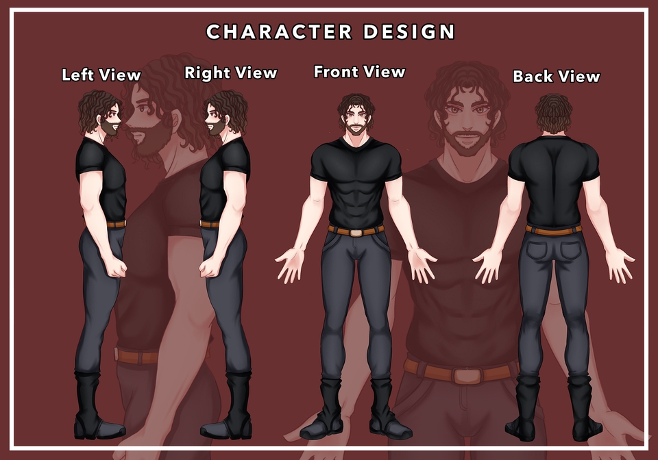 Illustrasi Anime Desain Karakter