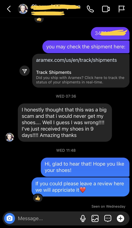 7x24 Customer Service Email/Whatsapp/Instagram/E-commerce Platform