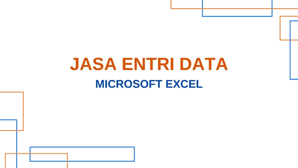 Jasa Entri Data Microsoft Excel