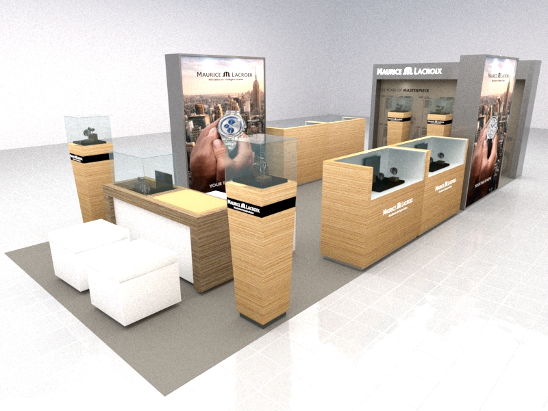 ออกแบบ booth exhibition event booth shop design