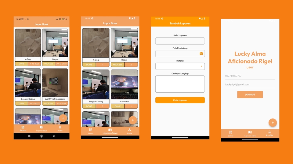 Jasa Pembuatan Aplikasi Mobile (Flutter) | Tugas | Absensi | Stok Gudang
