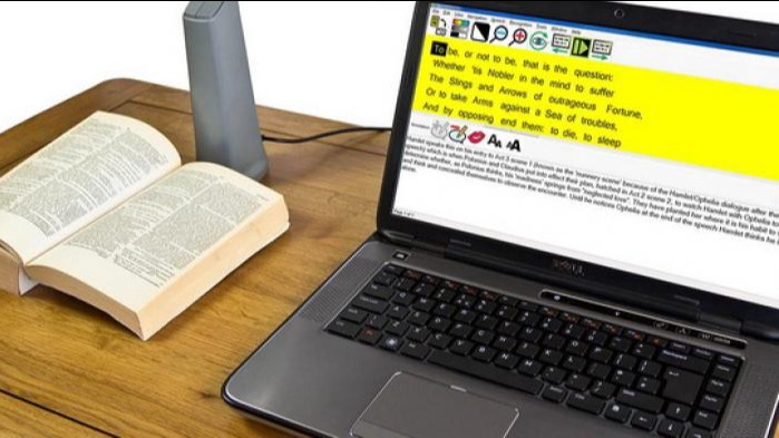 Mengetik tulisan dari scan atau lainnya menjadi bentuk digital berupa ...