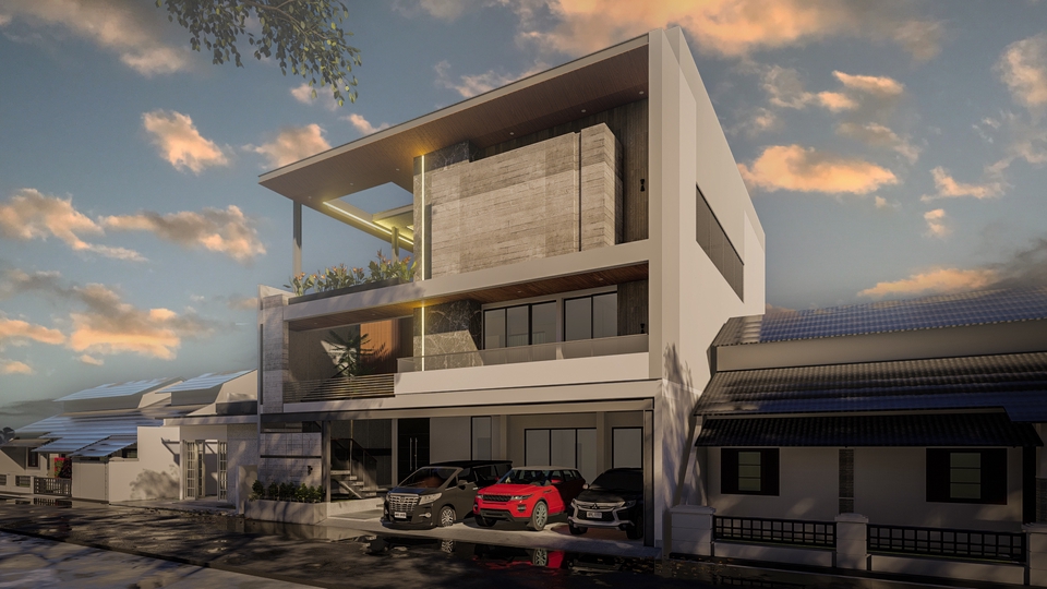 Jasa Rendering 3D Arsitektur, Eksterior & Interior