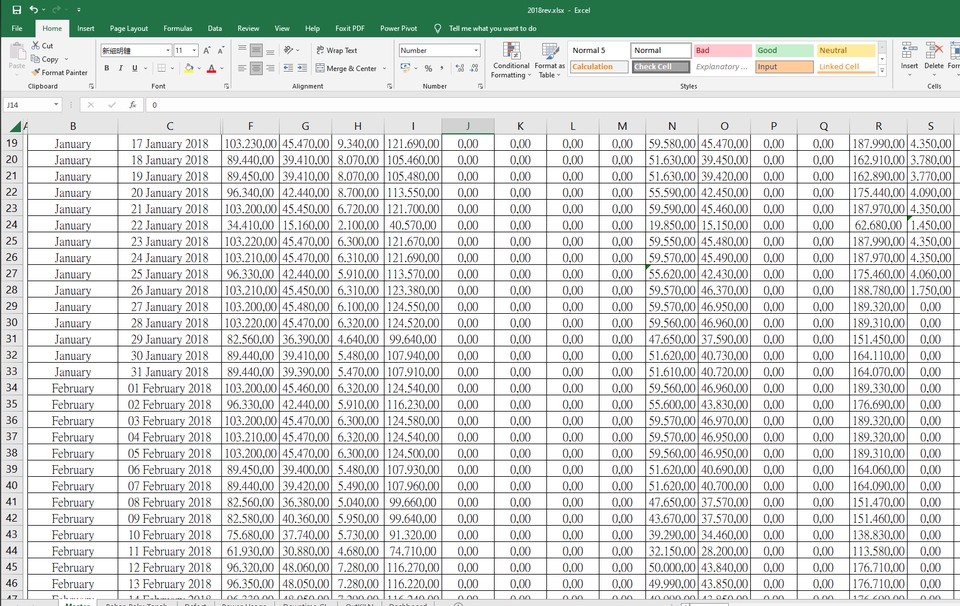 Jasa pengerjaan dokumen excel