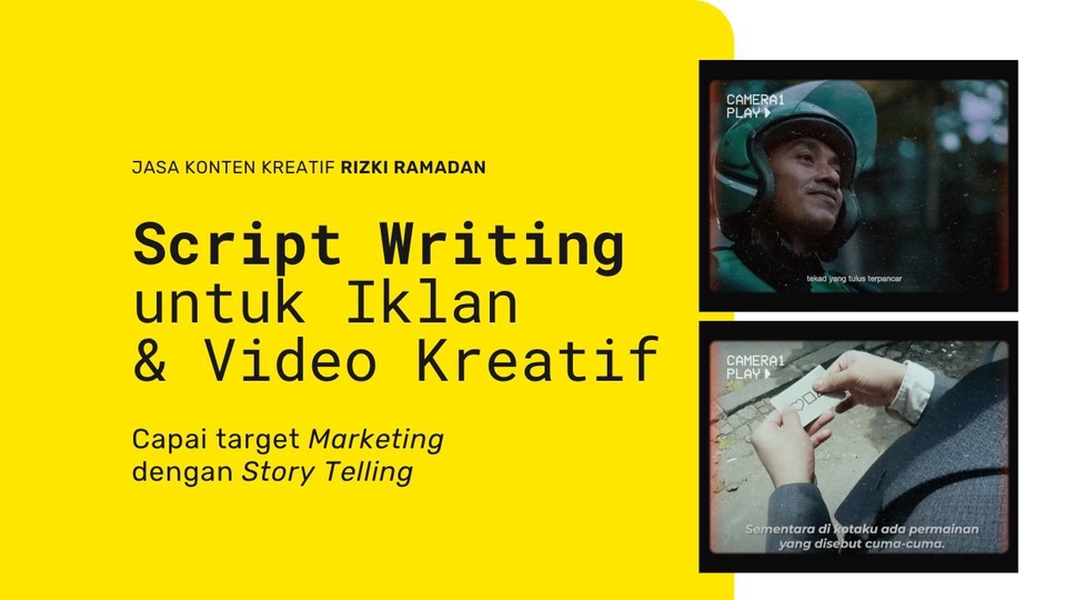 Script Writing untuk Iklan