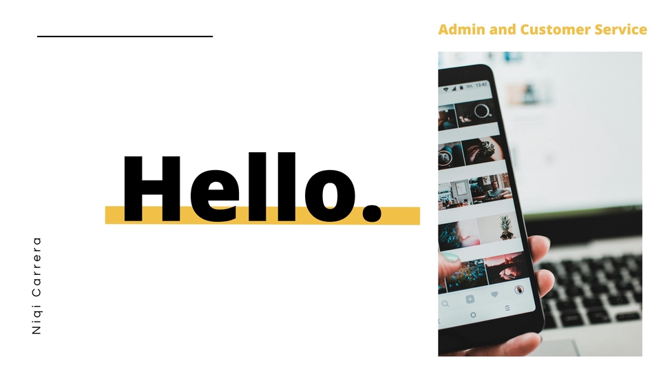 Admin Website/Media Sosial & Customer Service