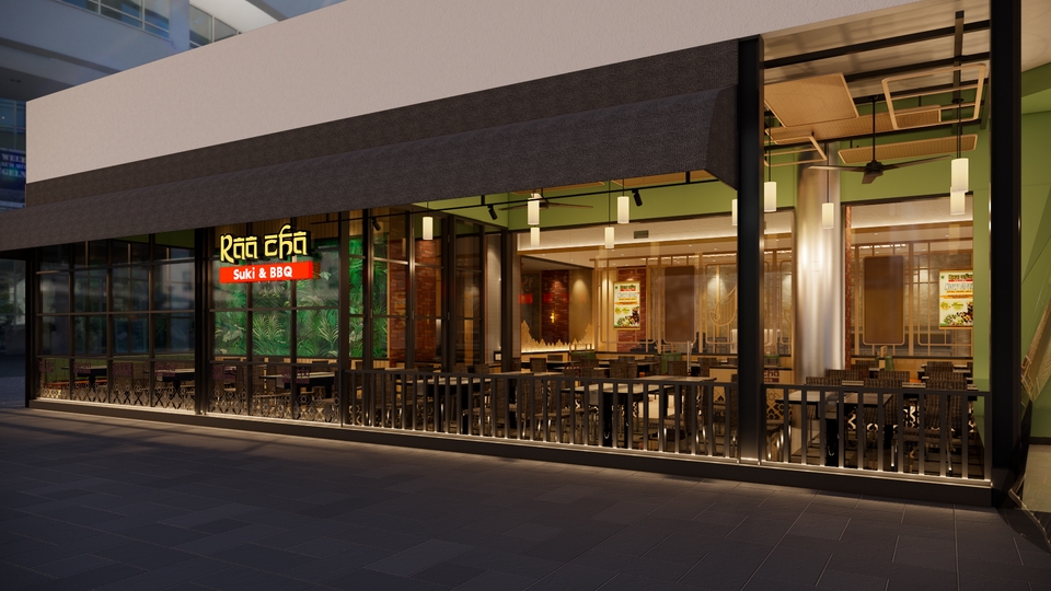 Design Restaurant, Cafe, Booth Event