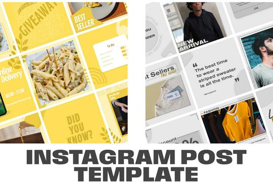 Custom Instagram Post Template