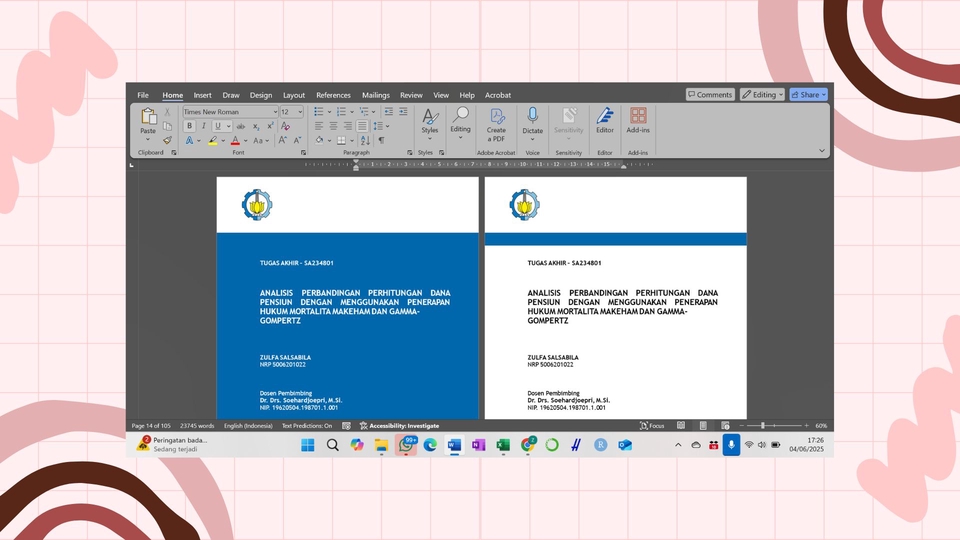 Jasa Editing & Formatting Dokumen Akademik (Skripsi, Tesis, Proposal ...