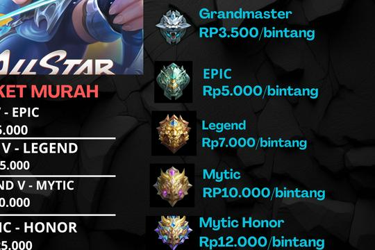 JOKI MOBILE LEGEND BANG BANG