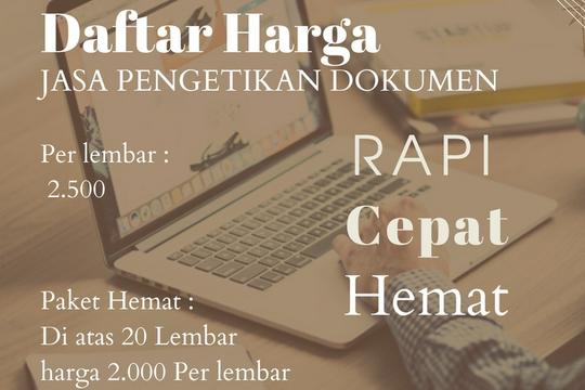 Pengetikan ulang PDF, GAMBAR KE DOKUMEN, Rapi dan Detail