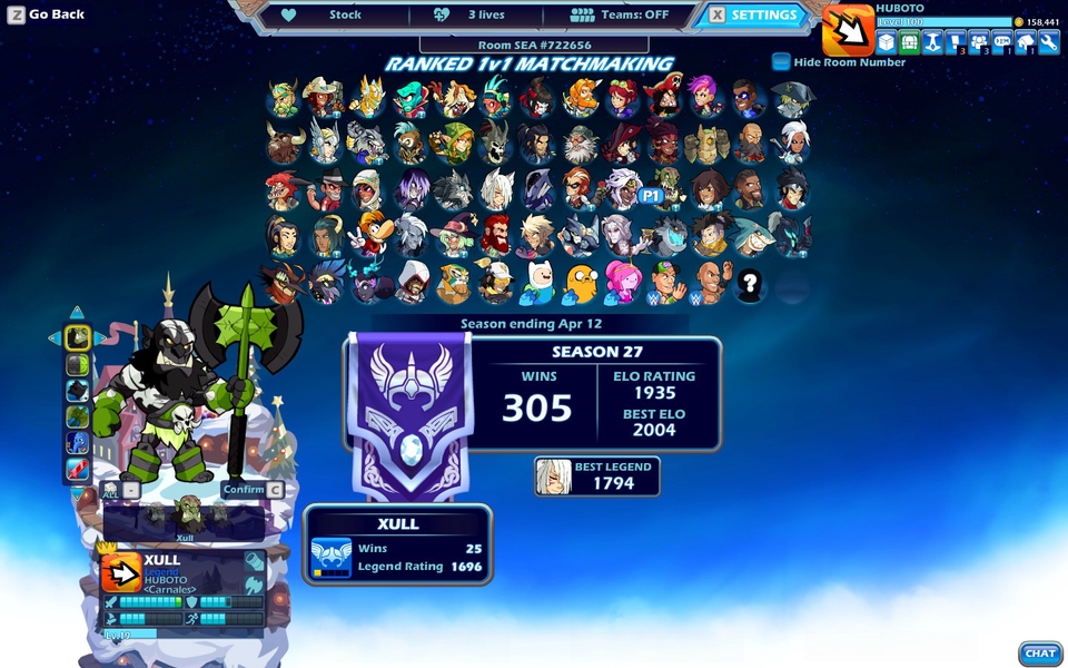 JASA JOKI RANKED 1V1 BRAWLHALLA (PC ONLY)