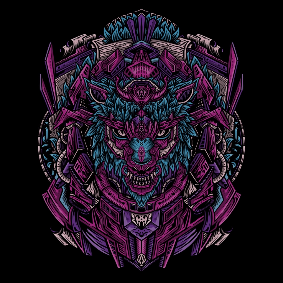 Custom Ilustrasi Keren Cocok Untuk Desain Kaos