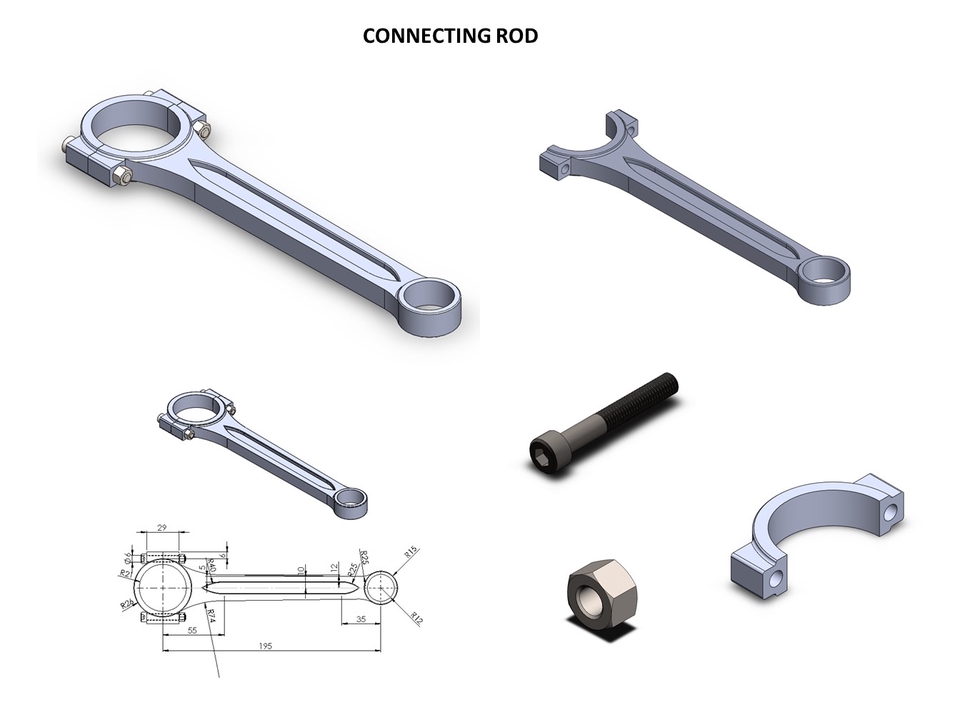 Jasa Desain Produk Jadi, Komponen 2D maupun 3D Menggunakan Solidwork